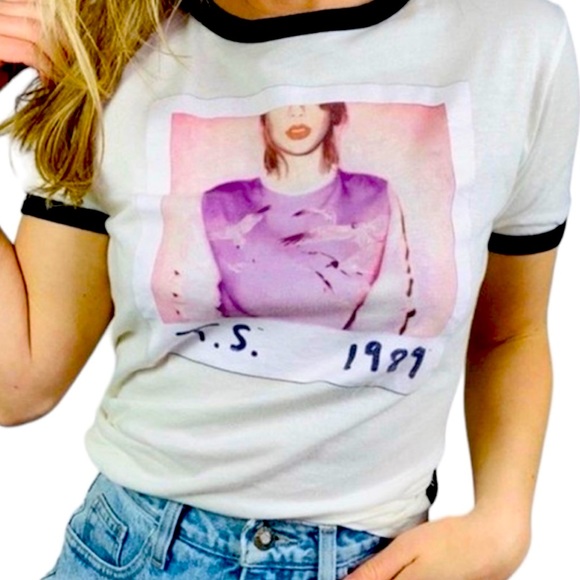 Tops | Taylor Swift 1989 Album Cover Concert T Shirt Swifty Merch ...